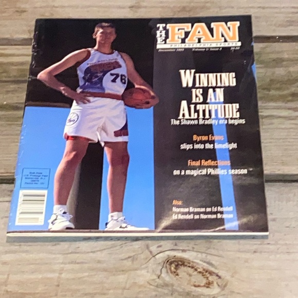 Vintage | Other | December 993 The Fan Magazine Shawn Bradley ...